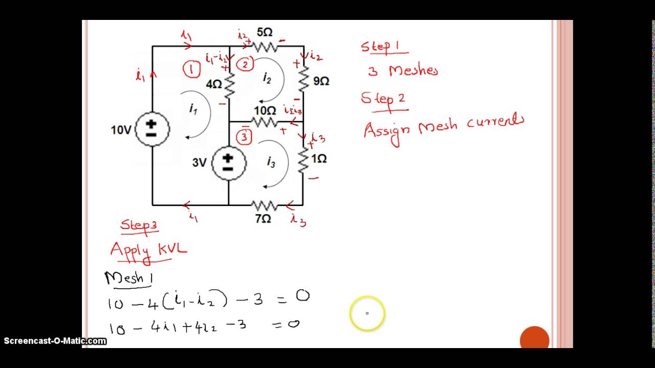 Mesh Analysis - YouTube
