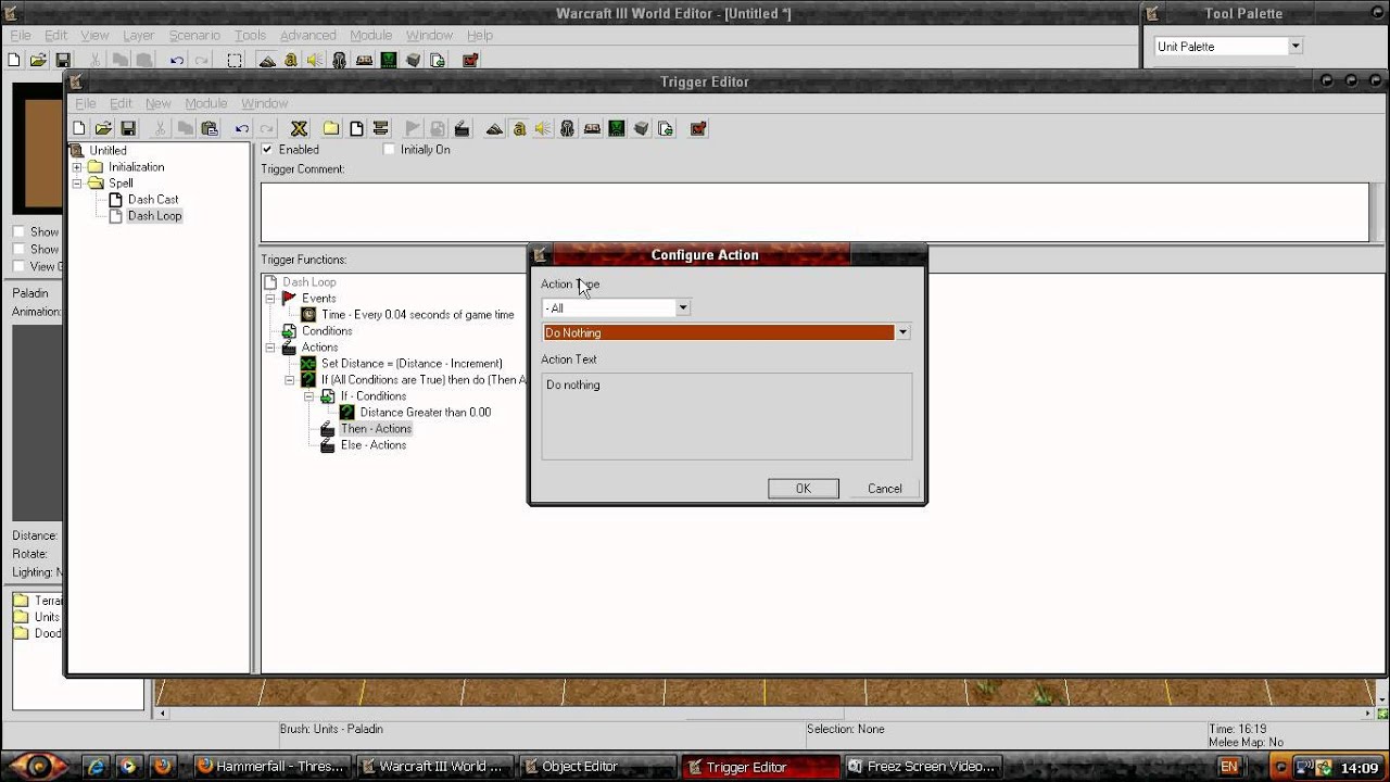 Warcraft III how to make dash spell - YouTube