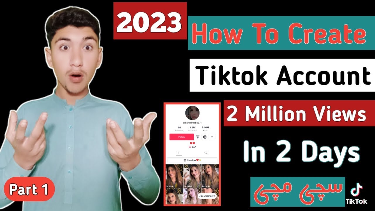 How to Create A Viral Tik Tok Account With Full Settings In 2023 - YouTube