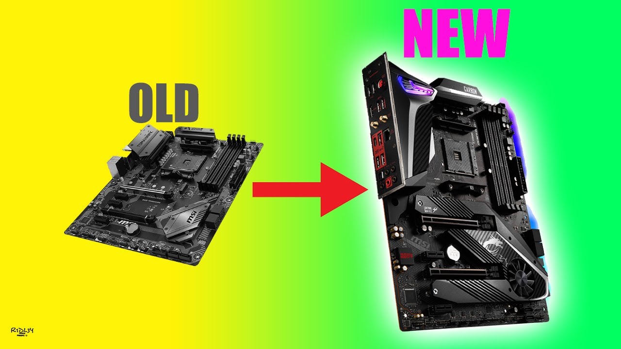 PC Motherboard Full Replacement Tutorial! - YouTube