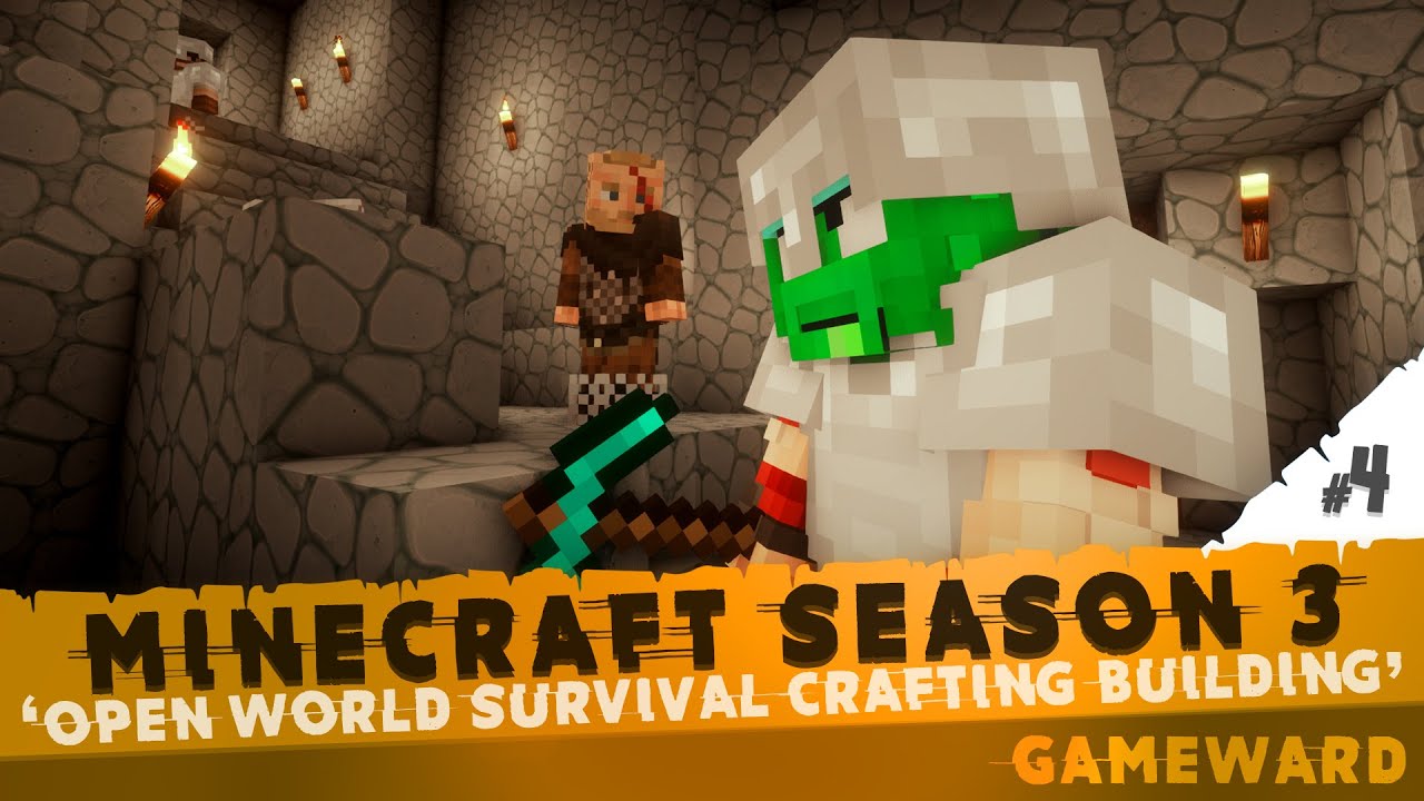 Βρήκαμε διαμάντια!!!! #4 | Minecraft Season 3 | Greek - YouTube