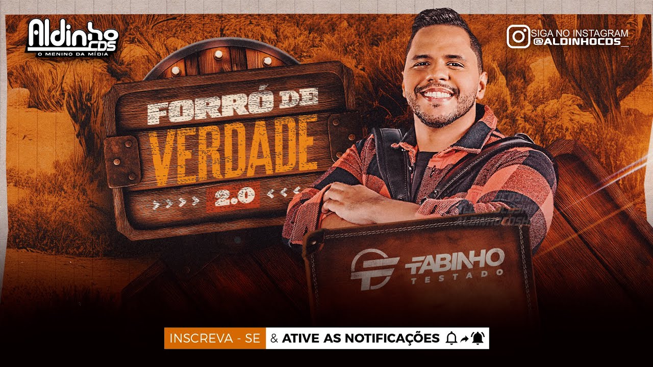 Fabinho Testado - CD FORRÓ DE VERDADE 2.0 - YouTube