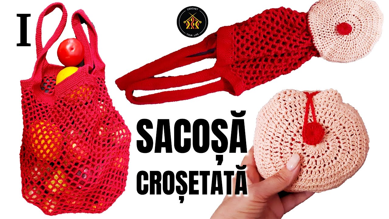 Cum crosetam sacosa - Partea I - YouTube