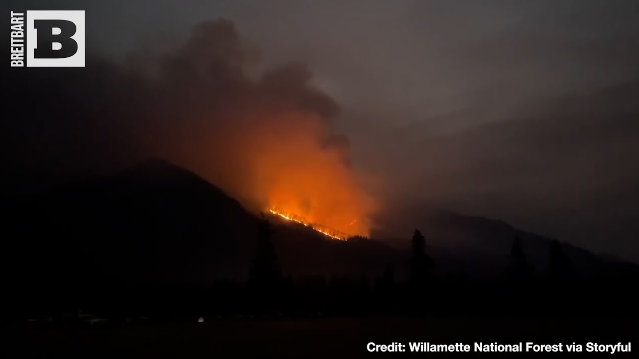 Evacuations Ordered over Wildfire in Willamette National Forest in ...