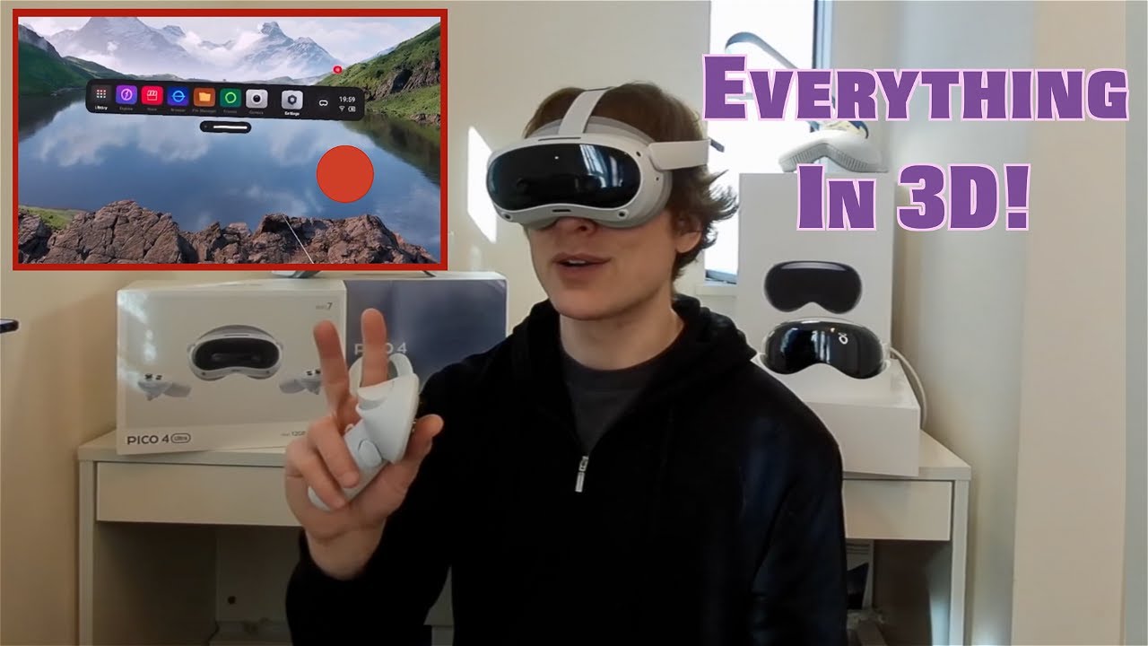 This VR headset lets you record whatever you see in 3D! - YouTube