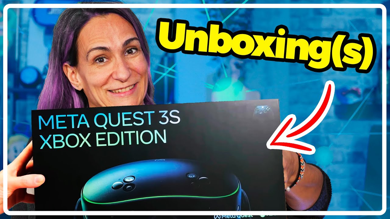 Primeros Unboxing de Meta Quest 3S Xbox Edition - YouTube