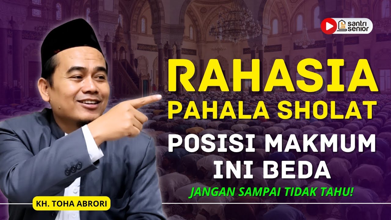 JANGAN KAGET! Posisi Makmum Ini Punya Pahala TERBESAR, Anda Sudah Tahu ...
