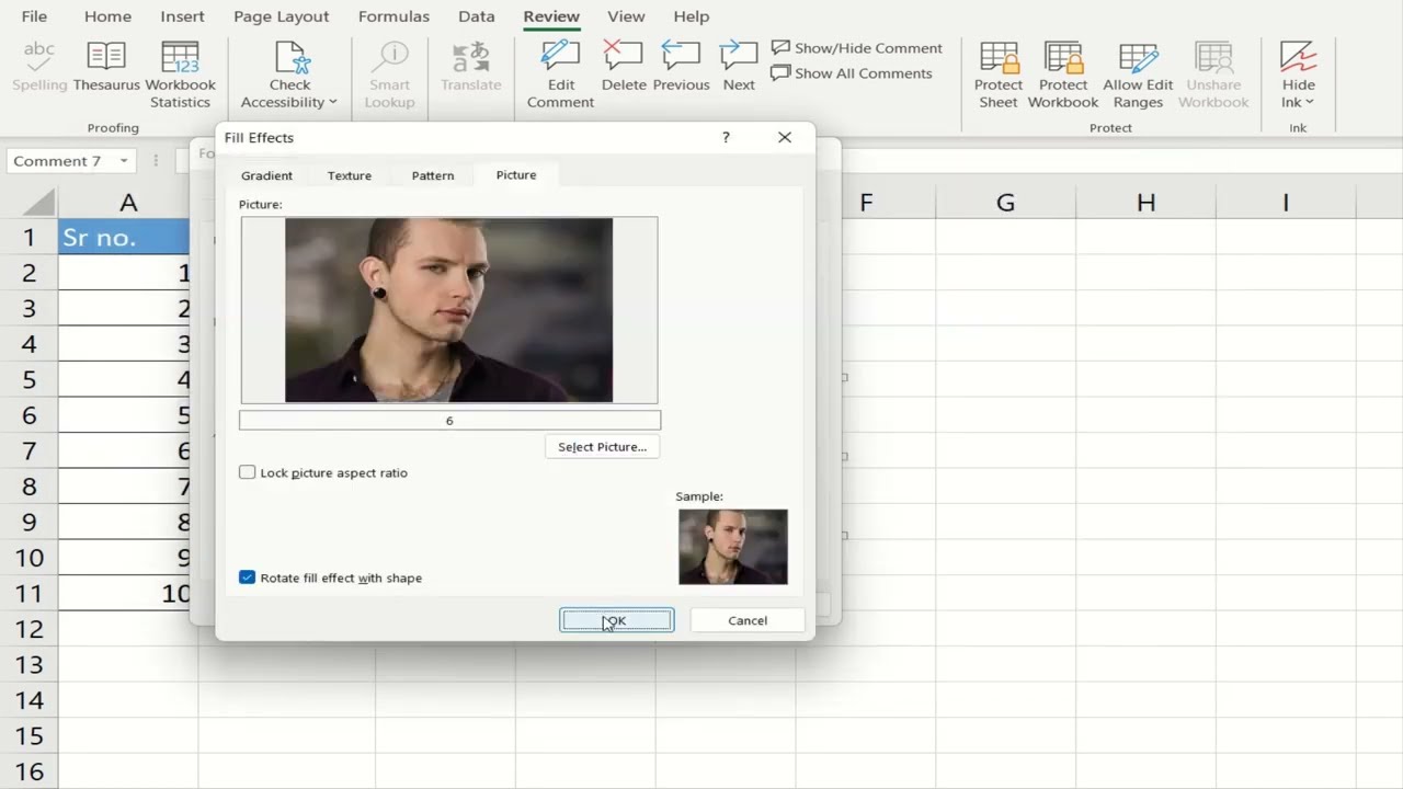 Adding Pictures to Excel | Picture as Comments in Microsoft Excel ...