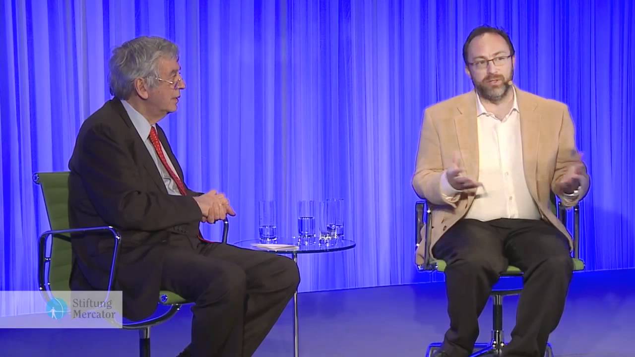 5. Mercator Lecture - Jimmy Wales und Michael Naumann - YouTube
