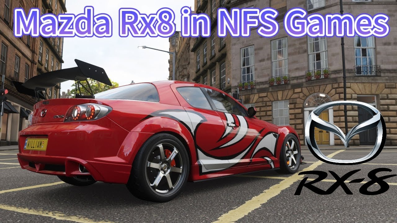 MAZDA RX8 IN NFS GAMES - YouTube