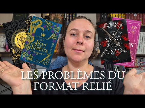 Les problèmes des livres au format relié / hardback