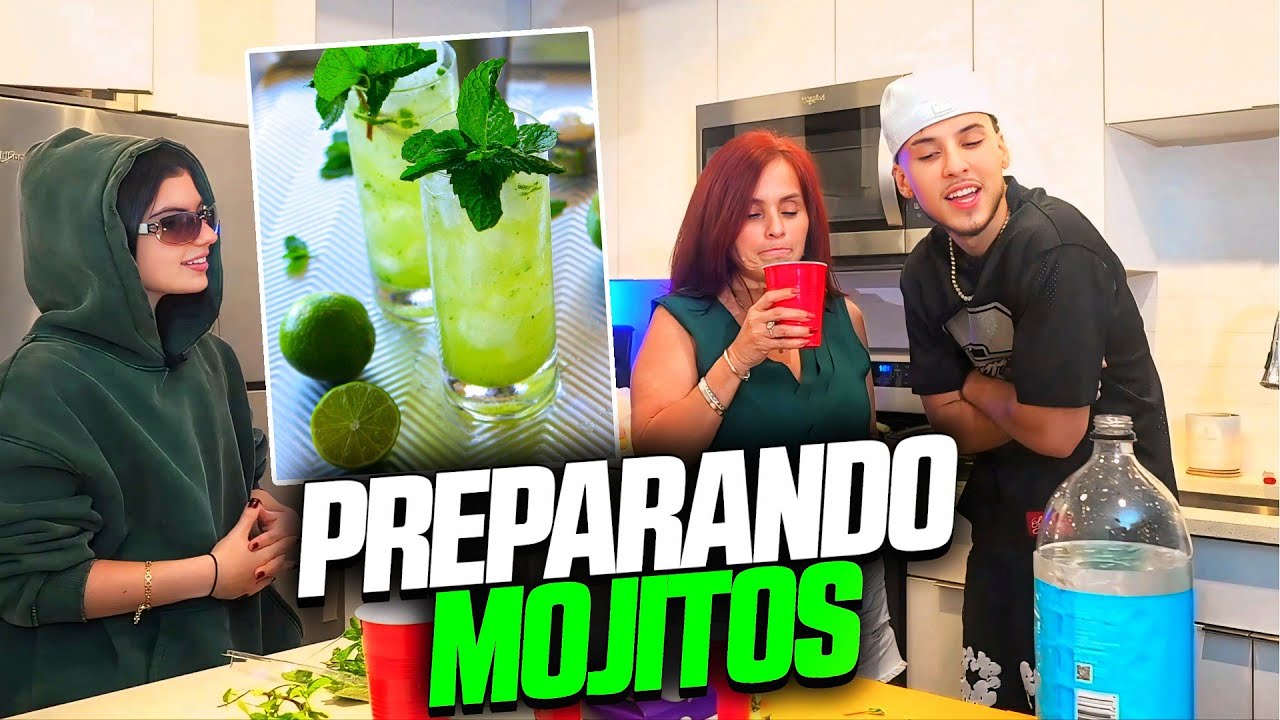 Preparándoles mojitos a mis Padres con Maggie | El chef de la familia ...