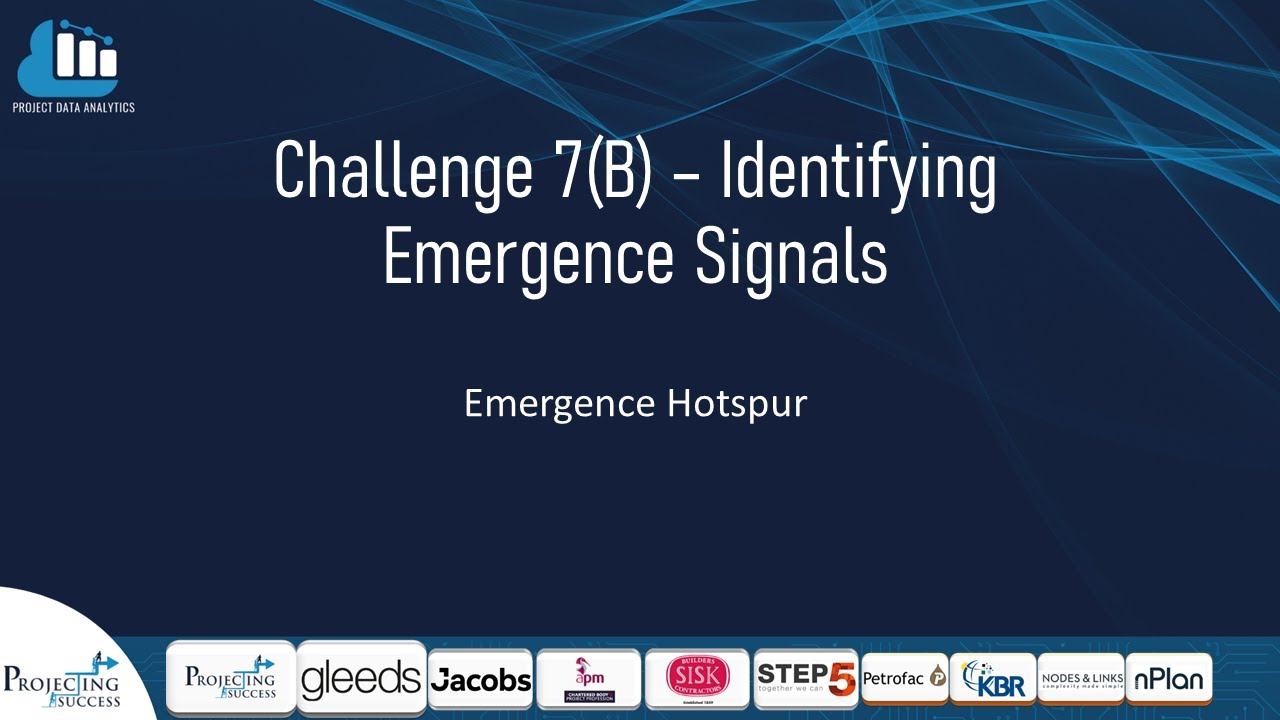 Challenge 7B - Identifying Emergence Signals - YouTube