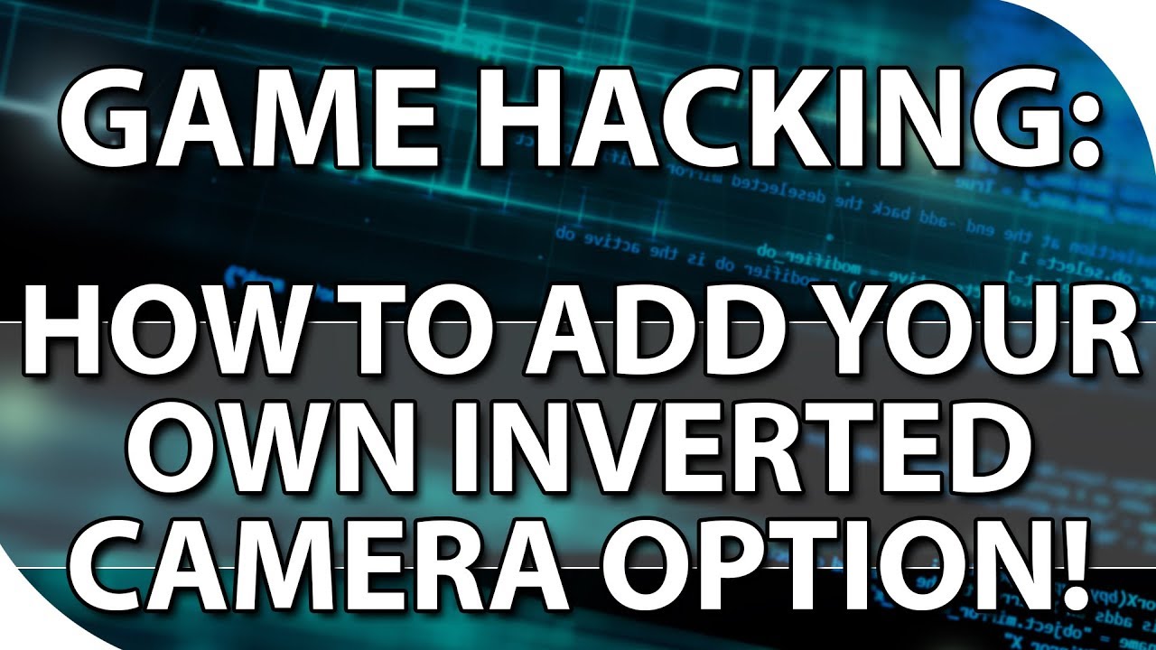 Game Hacking: How to Add an Inverted Camera Option! (Megadimension ...
