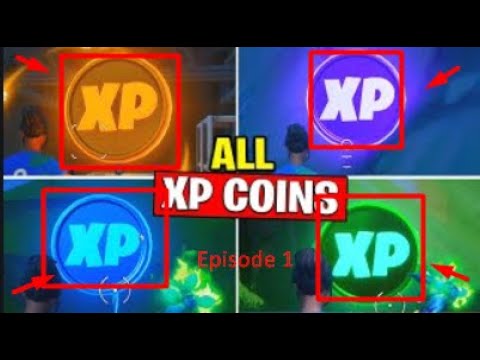 Fortnite Chapter 2 Season 2 XP Coins Locations | Part 1 - YouTube