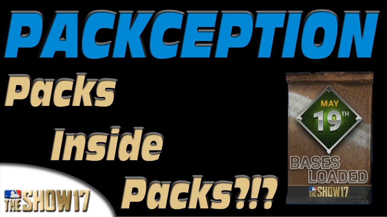 MLB The Show 17 - NEW BASES LOADED PACKS - PACKS ON PACKS!! - YouTube