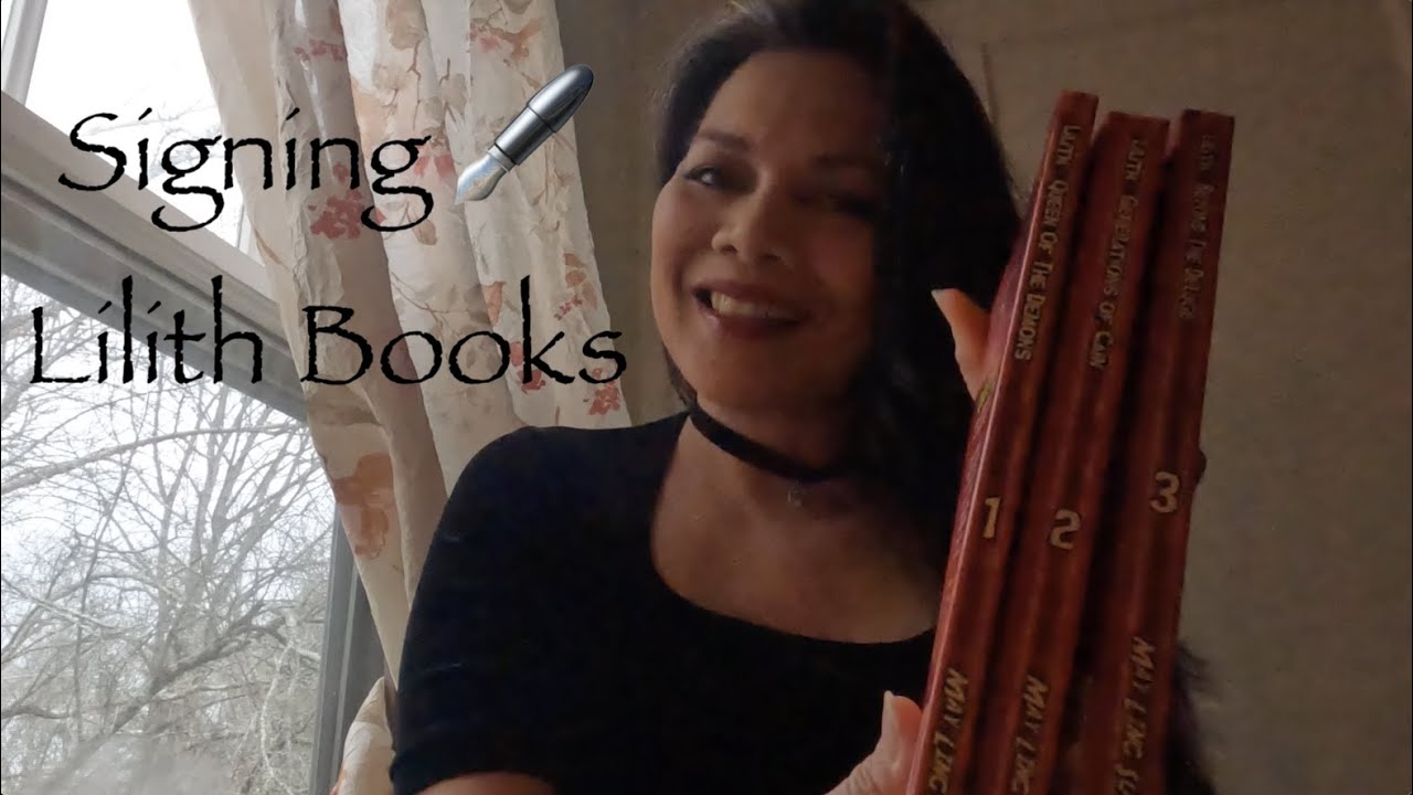 May Ling Su signs Lilith Books - YouTube