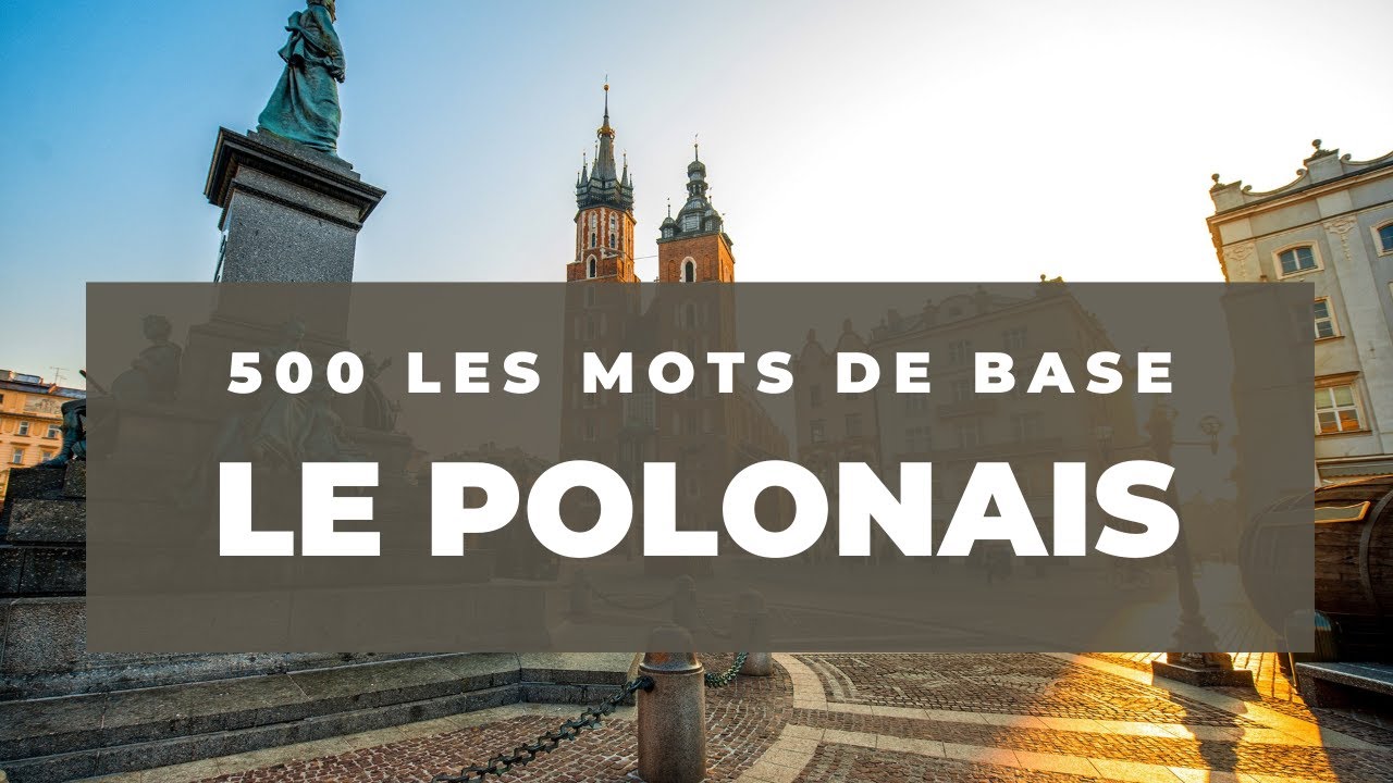 Le POLONAIS - 500 les mots de base. Apprendre le polonais par vous ...