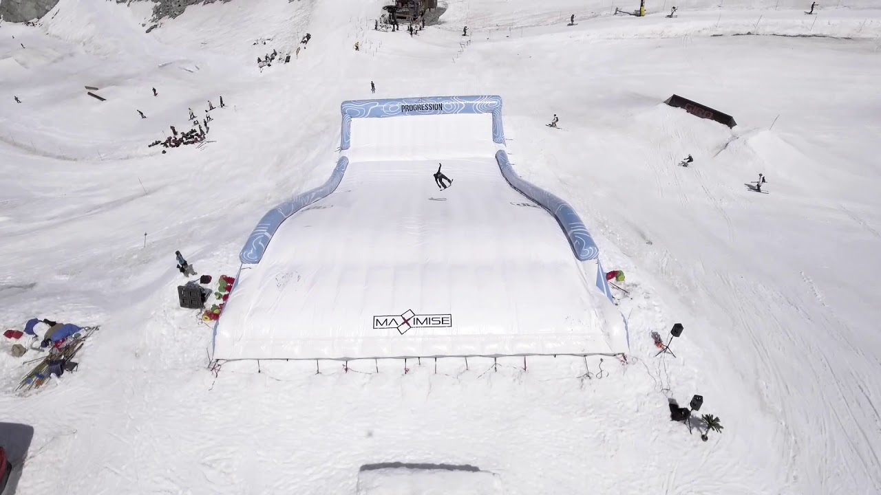 On-Snow Landing Bag - YouTube