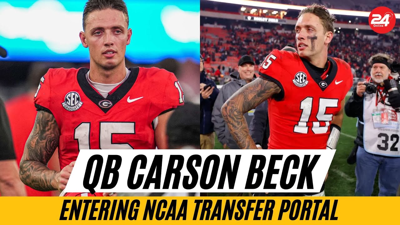 Georgia QB Carson Beck to Enter Transfer Portal, Will Play One More ...