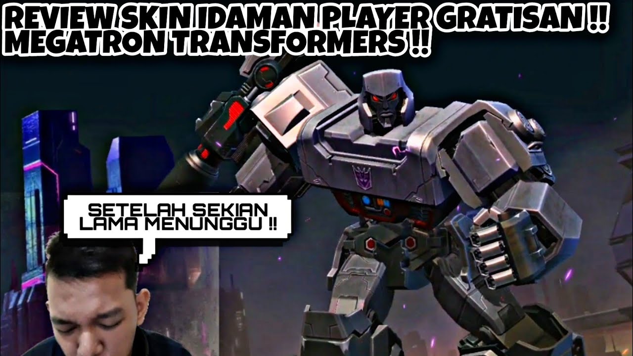 REVIEW SKIN MEGATRON TRANSFORMERS !! AUTO MENGGILA !! - Mobile Legend ...