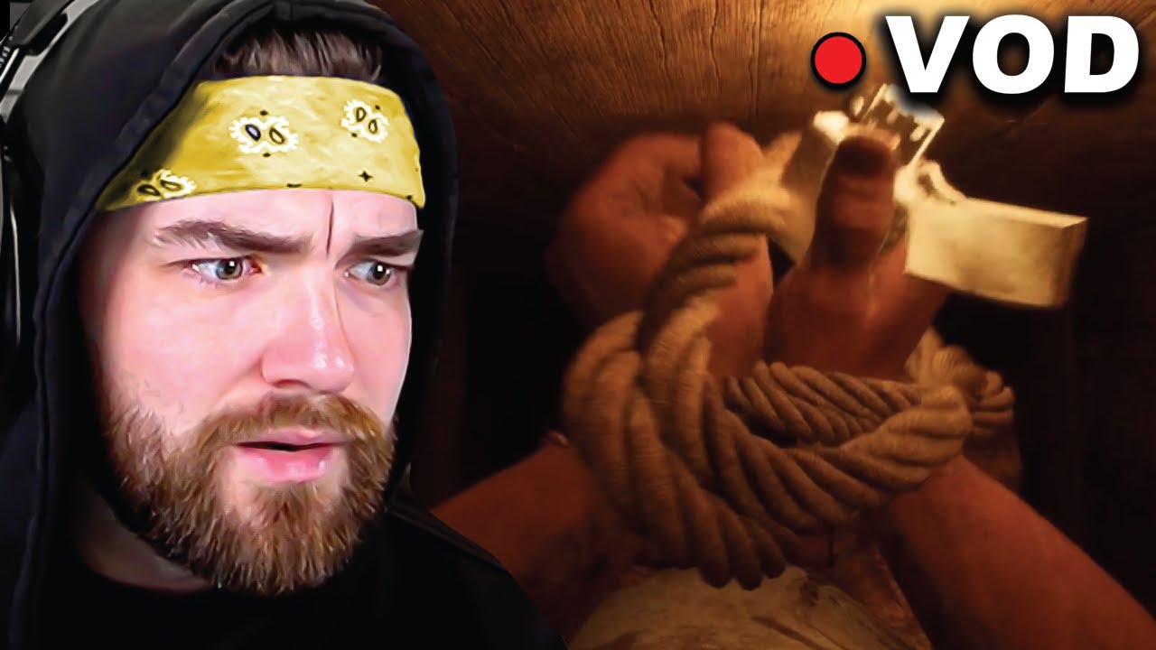 BURIED ALIVE HORROR GAME?! + New Scary Games | KingWoolz VOD - YouTube