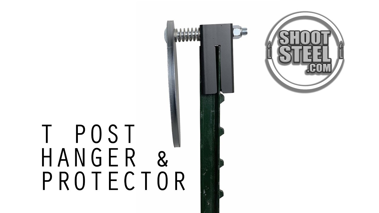 Static Tpost Hanger and protector plate - YouTube