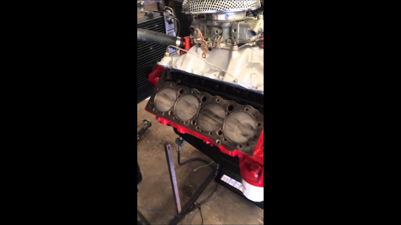 SBC 400 running on 4 cylinders!! - YouTube