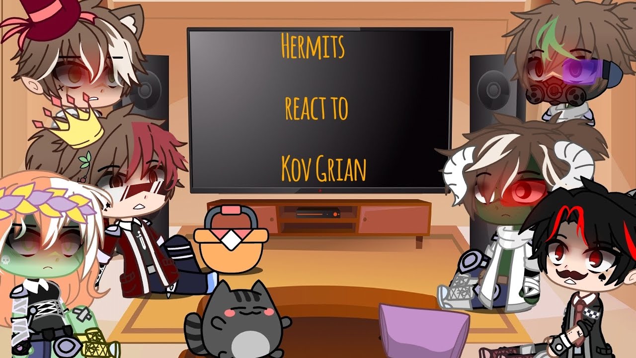 Hermits react to Kov! Grian//Angst//Kov - YouTube