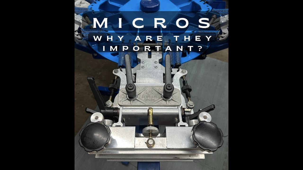 Why Micros Matter in Screen Printing | Off-Contact & Tilt Micros ...