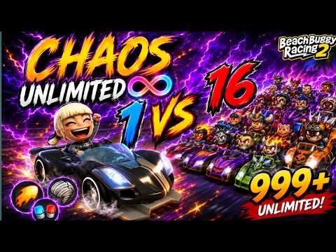 🔥 1 VS 16 WITH UNLIMITED POWER! 😱 CHAOS MODE | BBR2