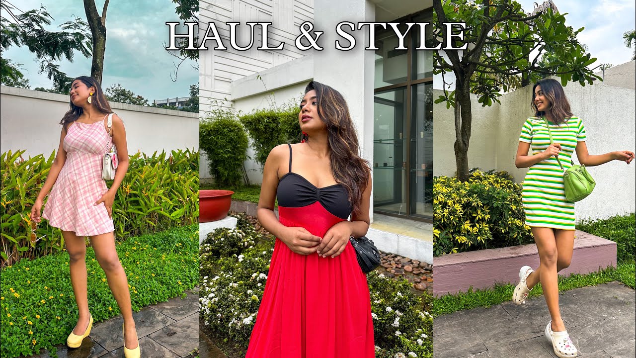 MYNTRA HAUL- Summer Looks | Style With Me - YouTube