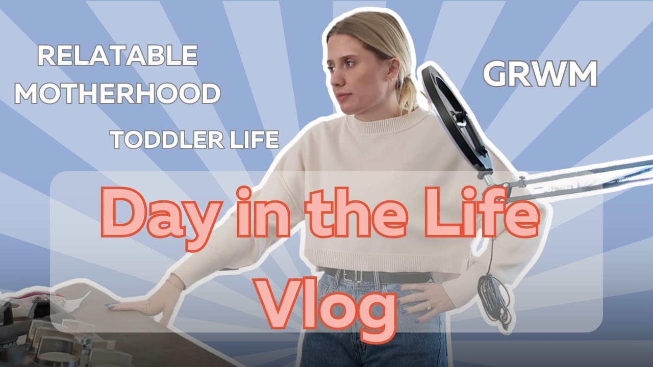 A Real Day in Mom Life: Sunday Vlog with Two Small Kids 💕 | Relatable ...