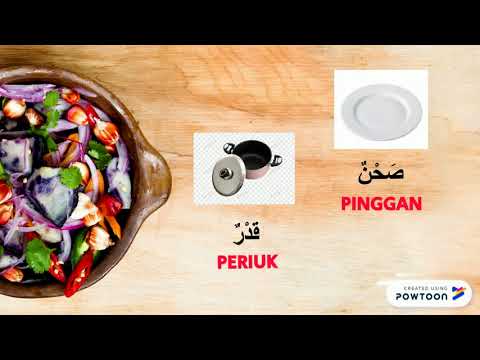 Peralatan Di Dapur dalam Bahasa Arab