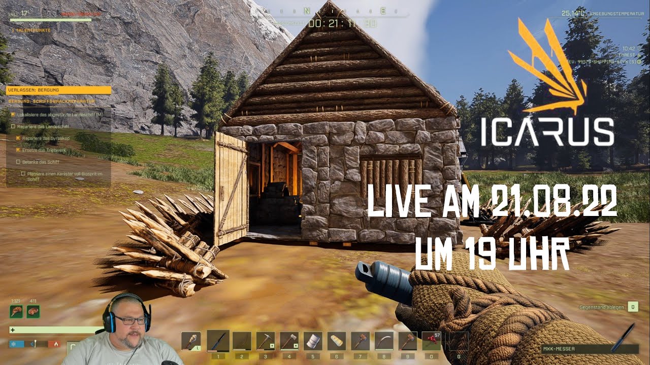 Icarus First Cohort Live - Probelauf:Expedition - YouTube