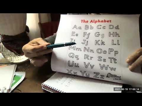 Letter sizes: Giraffe, tortoise and monkey letters. - YouTube