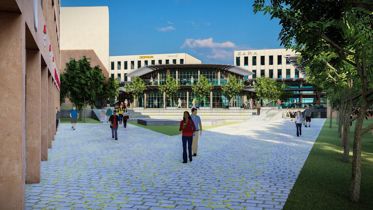 Retail & Commercial Mixed architecture Design - YouTube