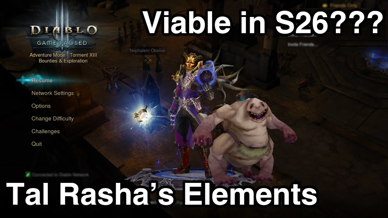 Diablo 3 (S26) - Tal Rasha's Elements - YouTube