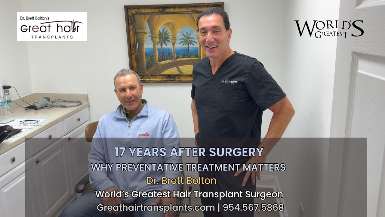 Dr. Brett Bolton Has a 17 Years Follow Up Visit With Patient Jose - YouTube