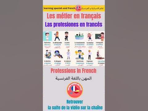 Les métier en français-professions in French-las profesiones en francés ...