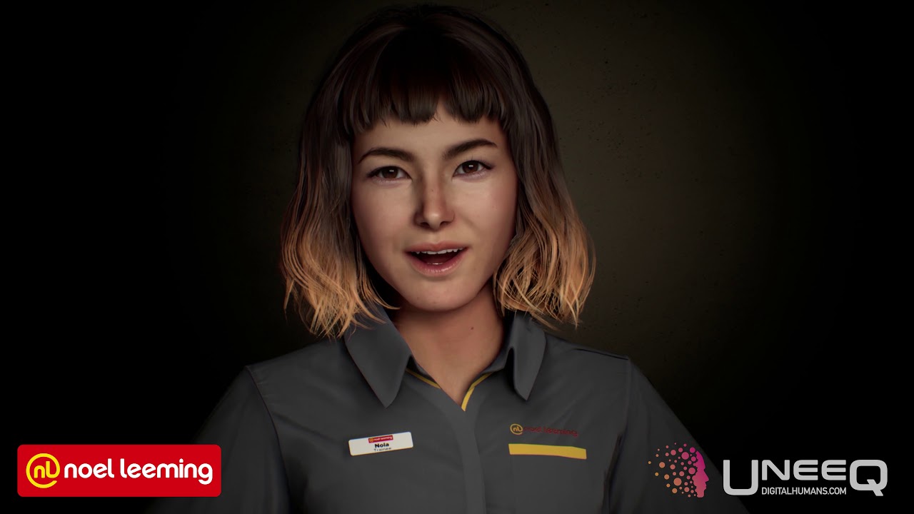 Nola, a UneeQ digital human for Noel Leeming - YouTube