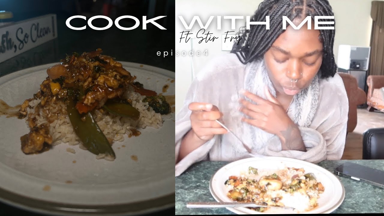 Cook with Me | Chef Chai 👩🏾‍🍳 ft Stir Fry Teriyaki Chicken & Rice 🍚 ...