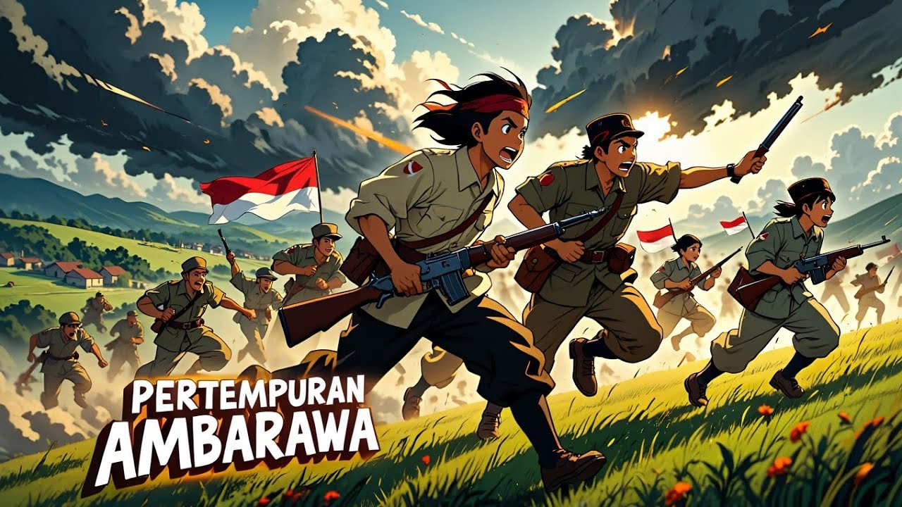 Kisah Pertempuran Ambarawa Tahun 1945 I Dalam 2 menit! - YouTube