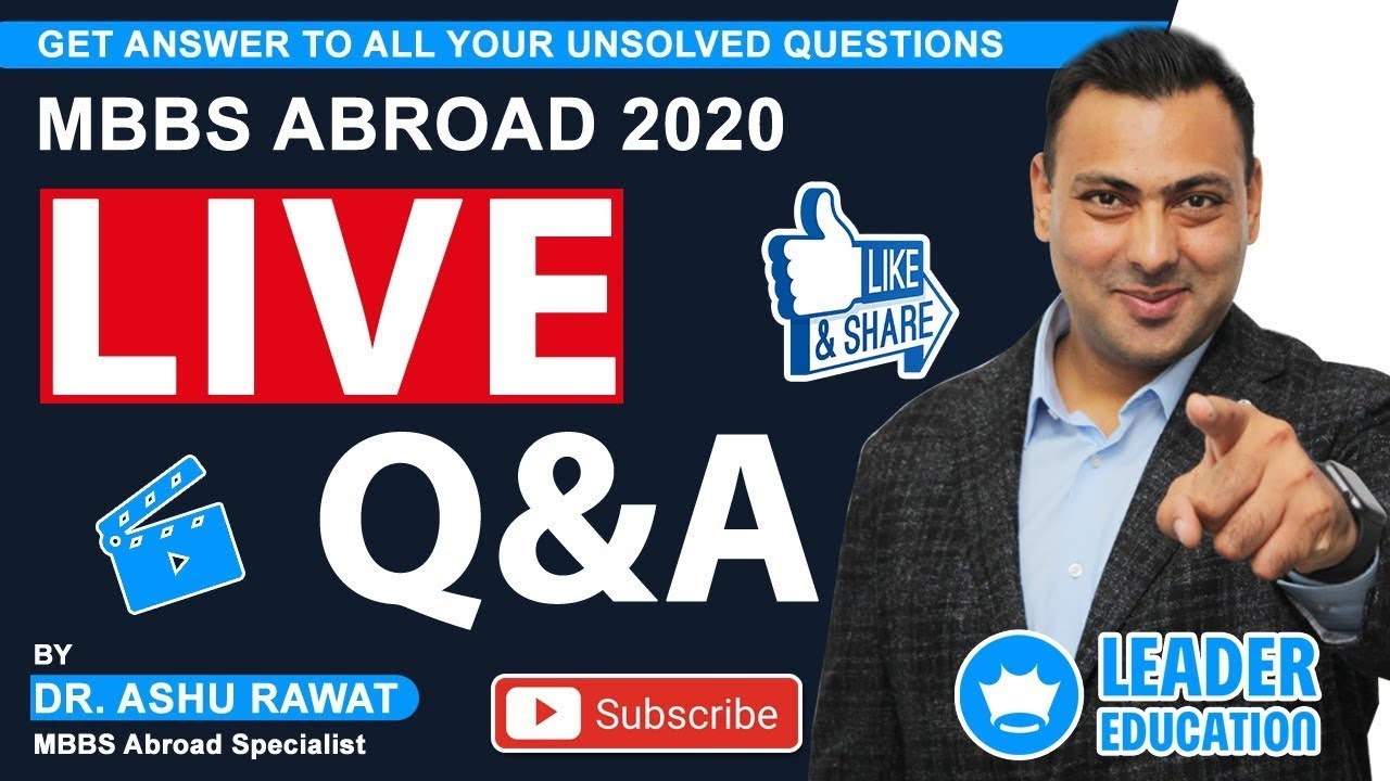 MBBS Abroad | Live with Dr.Ashu rawat - YouTube