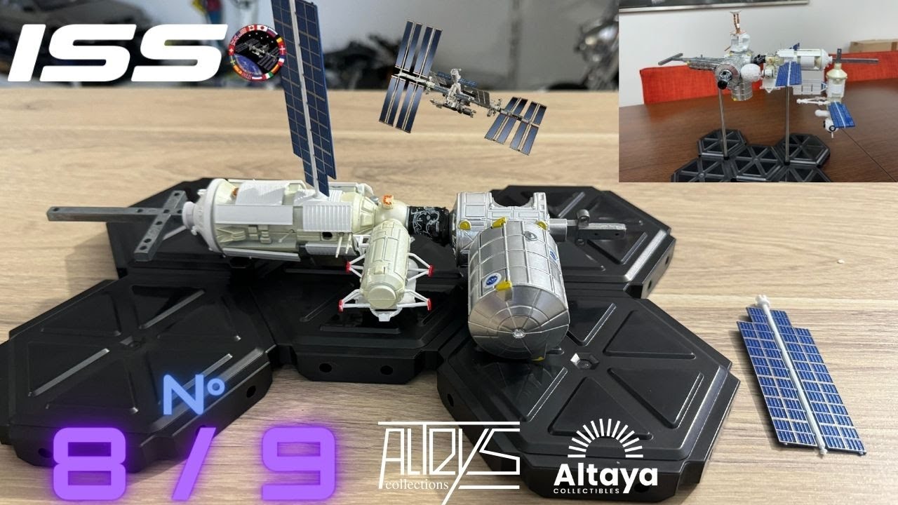 N°8 & 9 ISS Station Spatiale Internationale ALTEYS/ALTAYA - YouTube