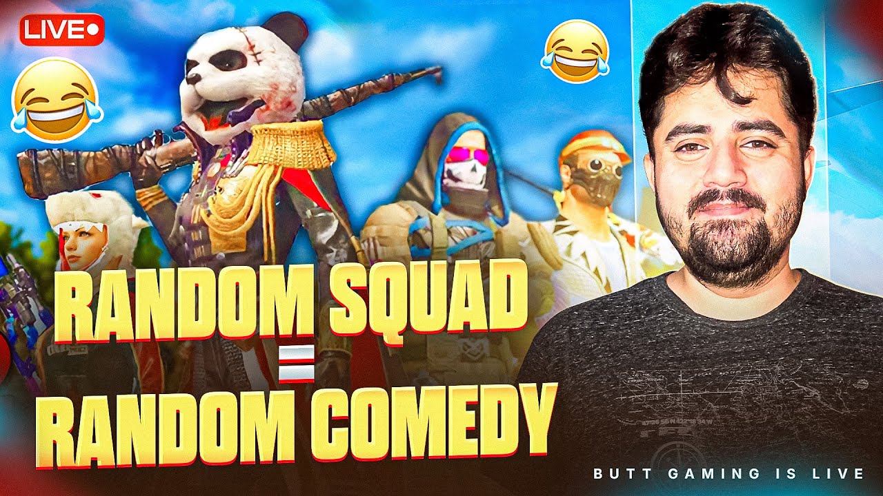 🎯 Random Squad = Random Comady+MFS Squad Games😎 - YouTube
