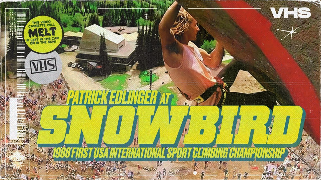 PATRICK EDLINGER, INTERNATIONAL SPORT CLIMBING CHAMPIONSHIPS, SNOWBIRD ...