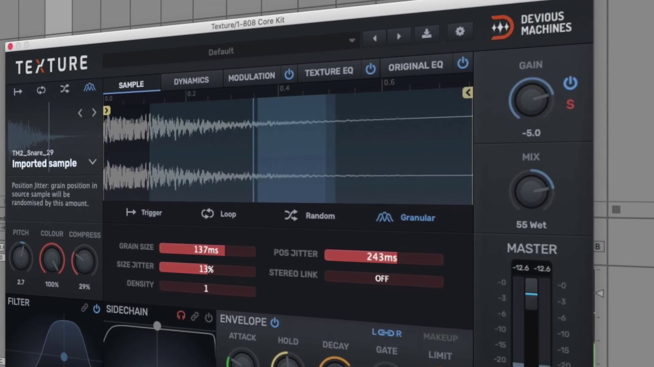 Demo of Texture by Devious Machines - Hip Hop Groove Creation - YouTube