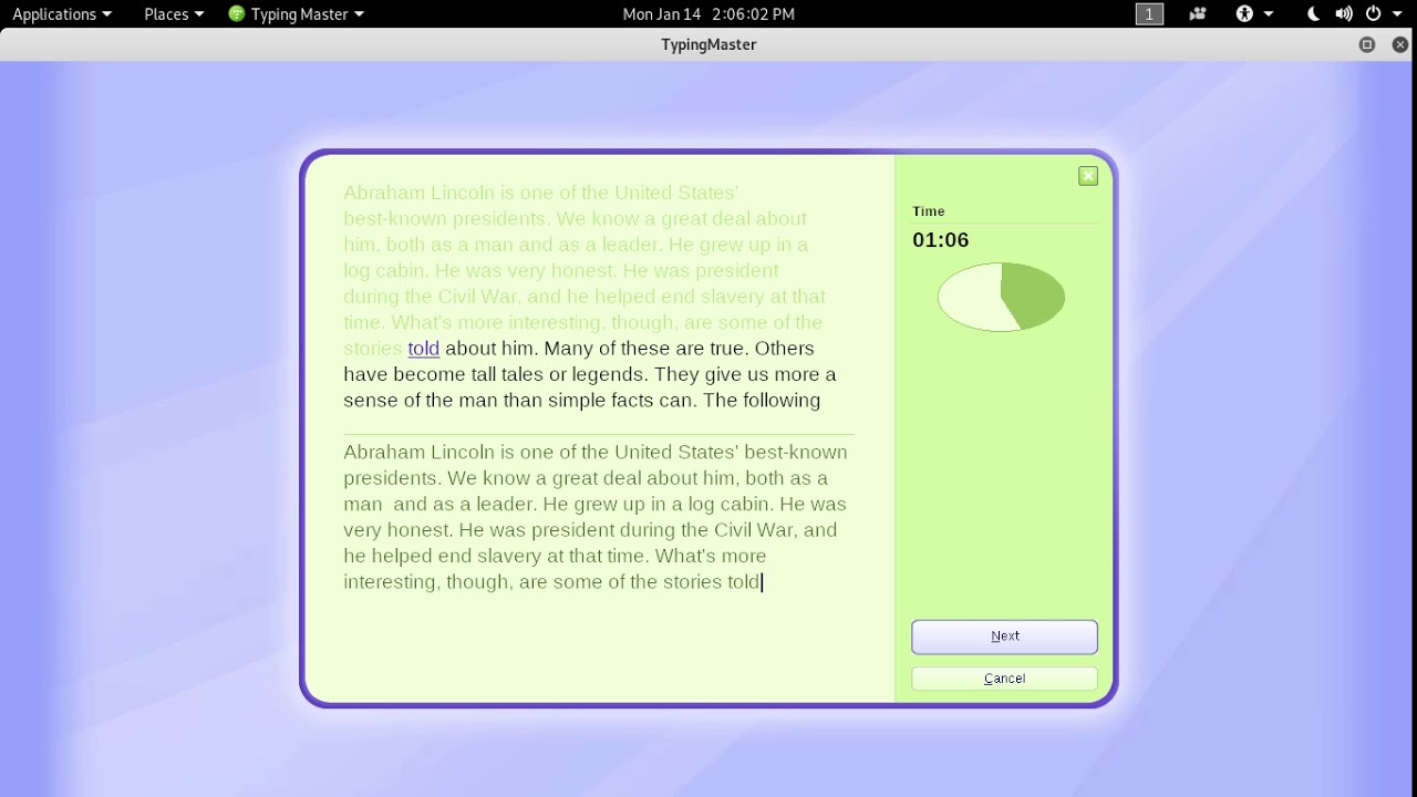 typing speed 68 wpm - YouTube