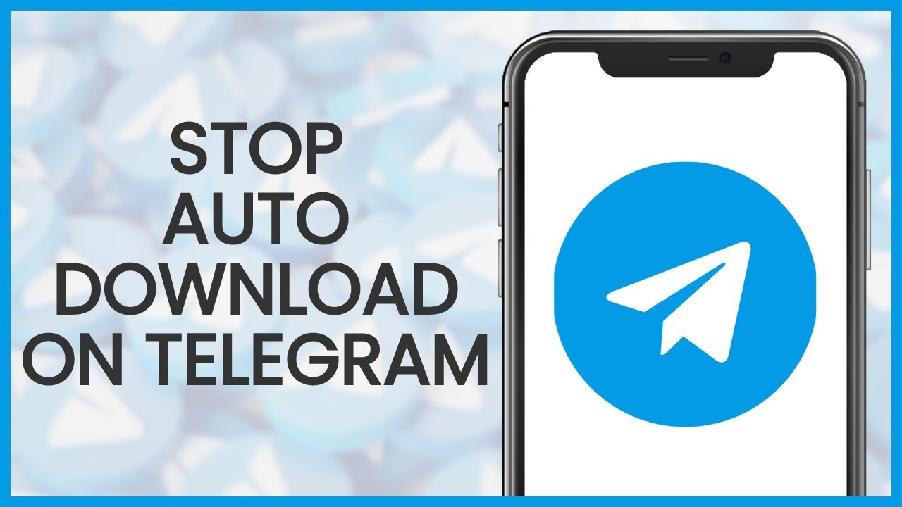 How to Stop Auto Download in Telegram | Telegram Guide - YouTube